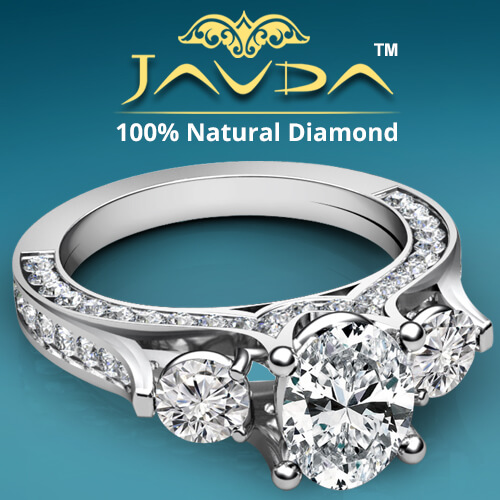 Oval Cut Diamond Engagement Rings | Javda