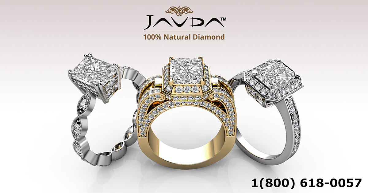 Shop Radiant Cut Diamond Engagement Rings | Javda