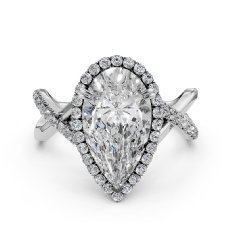 diamond 14k Gold White