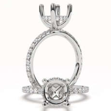 Semi Mount Engagement Rings