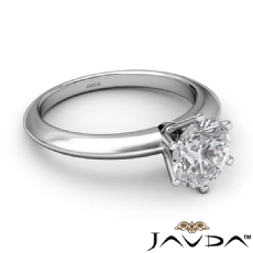 Classic Solitaire Diamond Engagement Ring | Javda